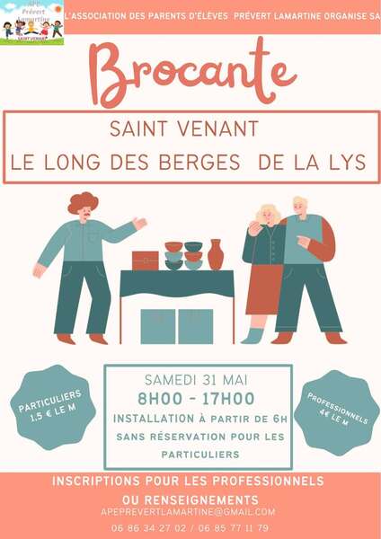 Brocante – SAINT VENANT | L'actualité Isbergues Aire sur la Lys