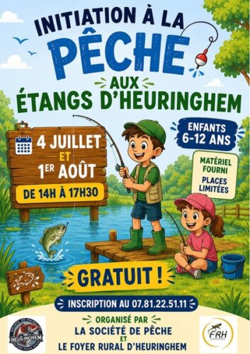 Initiation à la pêche – HEURINGHEM | L'actualité Isbergues Aire sur la Lys
